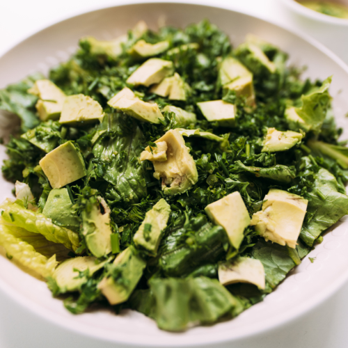 Boston Lettuce Herb Salad · GLW