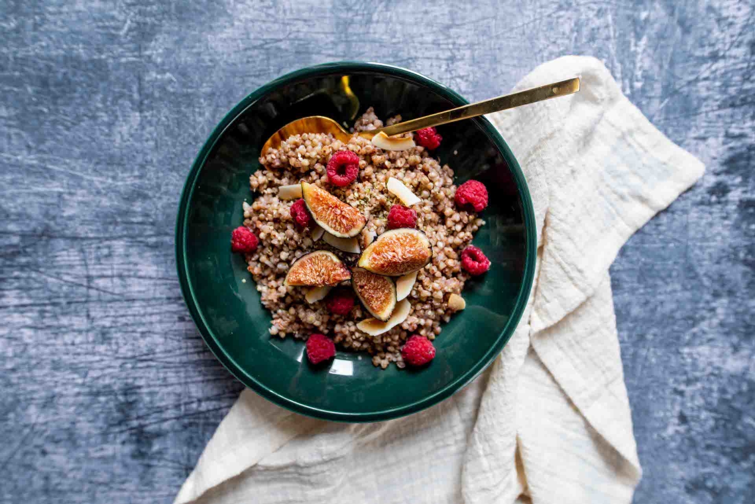 Coconut Maple Buckwheat Bowl · GLW