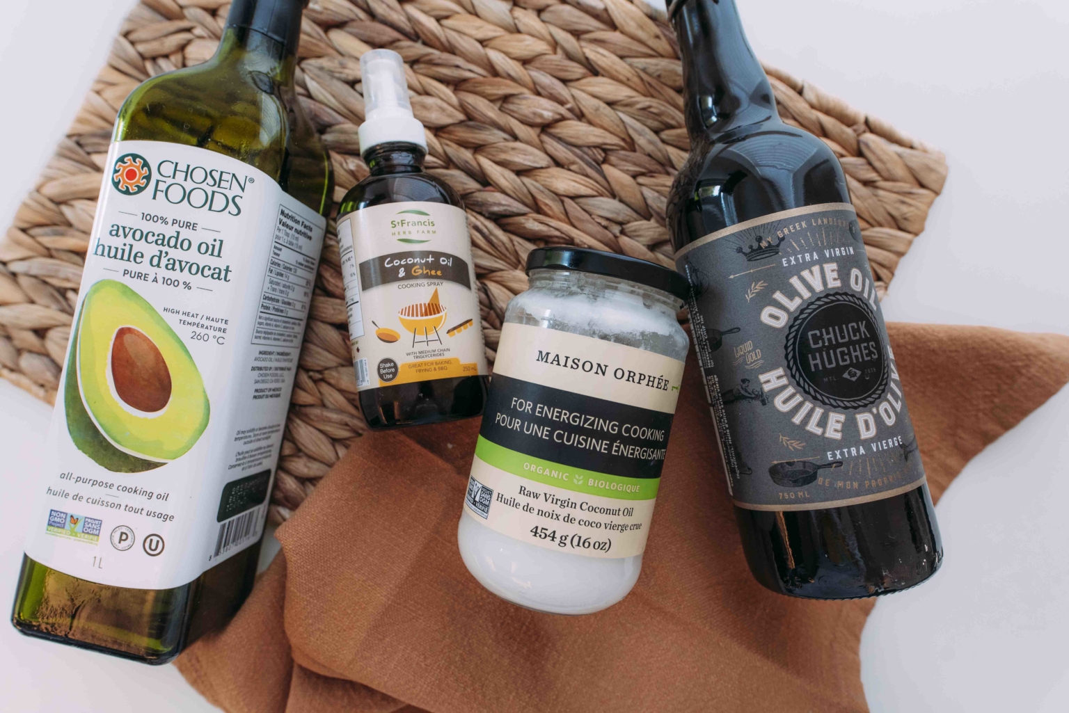 Healthy Oils to Cook with and Use · GLW