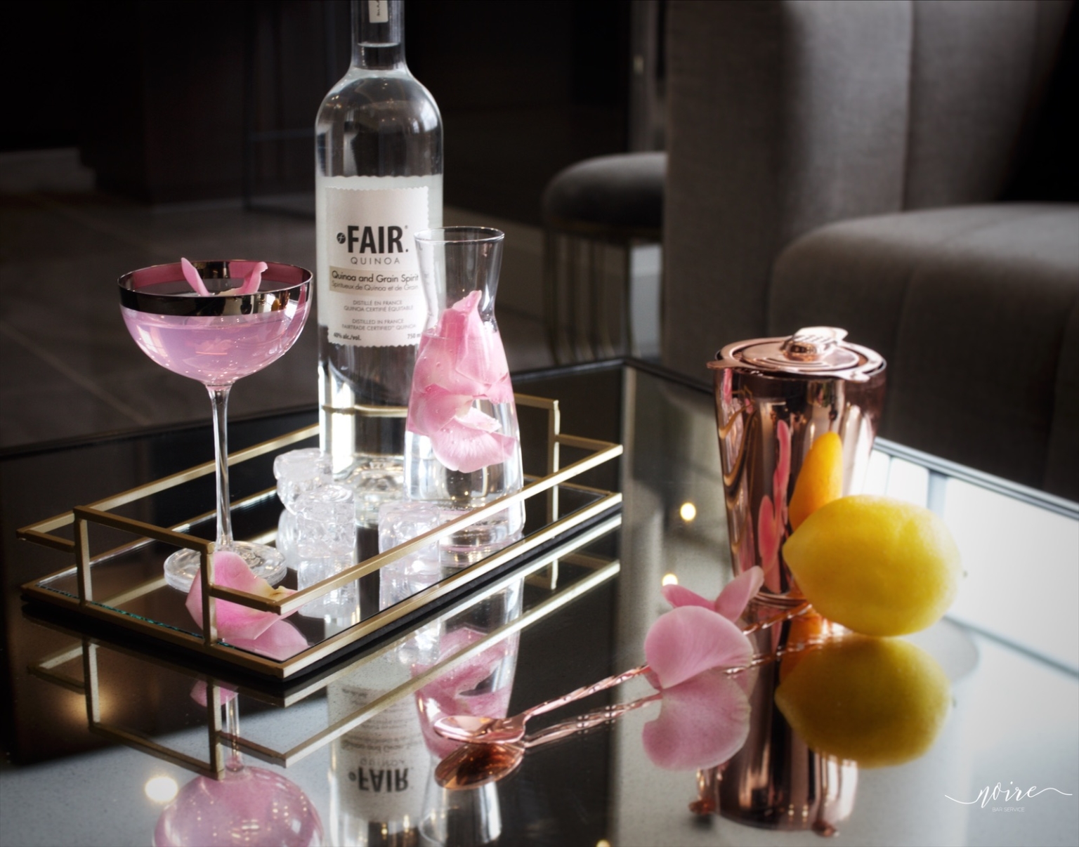 Lady Rose Cocktail · GLW