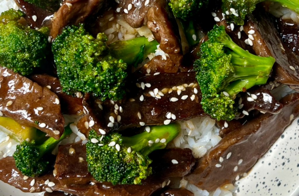 Flank Steak and Broccoli Stir Fry · GLW